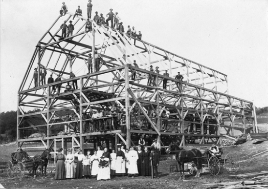 A Barn Raising Was A Big Event – GOODSPEED HISTORIES